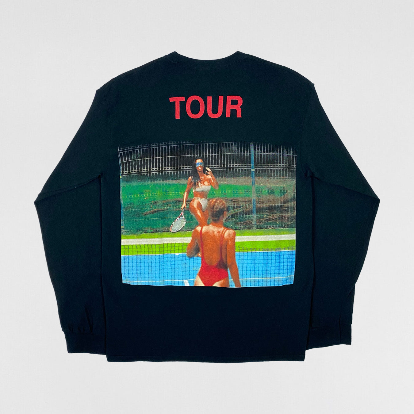TLOP 2016 Saint Pablo Pixelated Logo Kim K Long Sleeve | Paris Saint