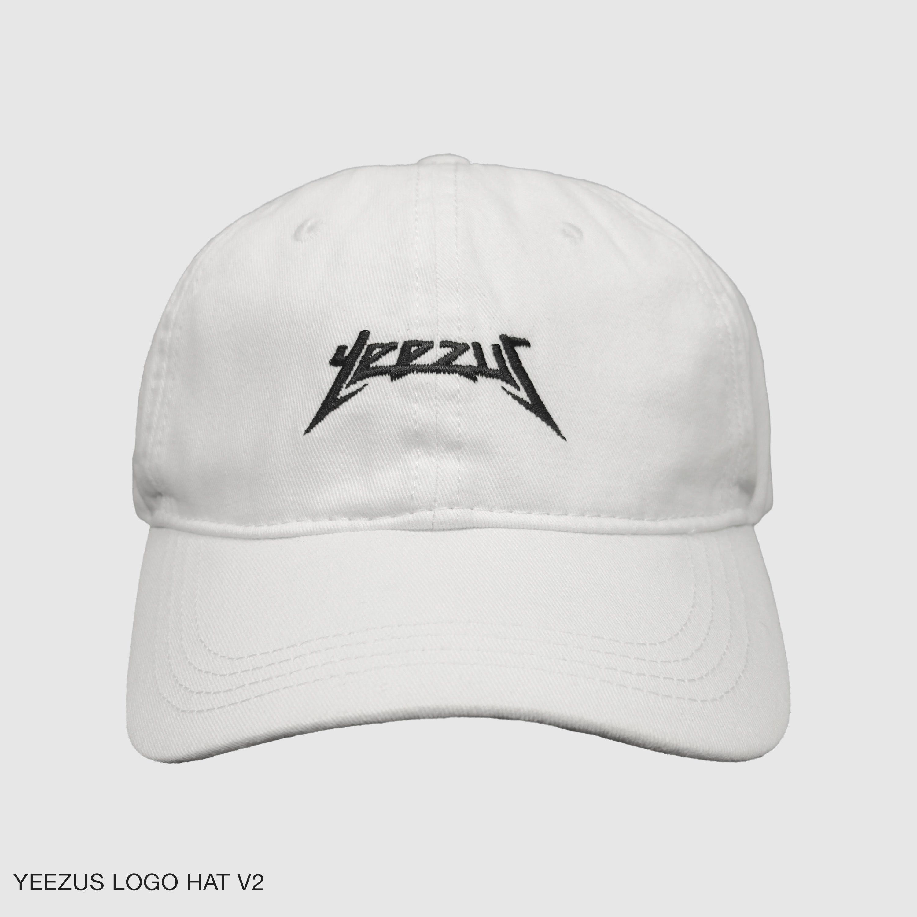 Yeezus 2015 Unreleased Logo Hat In White | Paris Saint